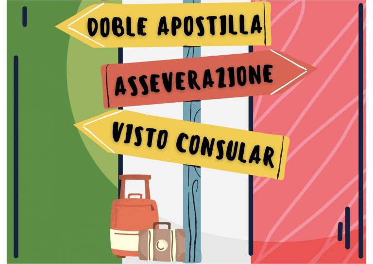 Armar la carpeta: Visto Consular, Asseverazione o Doble Apostilla ...